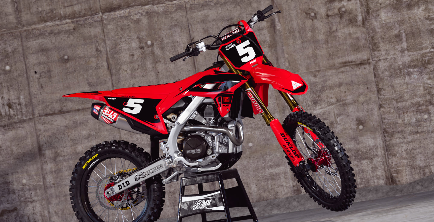 Suzuki Racer Graphic Kit – MX Graphics