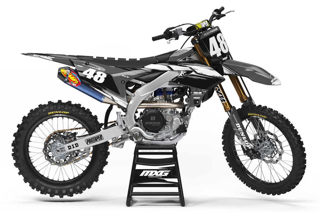 Yamaha MX21 Black Graphic Kit – MX Graphics
