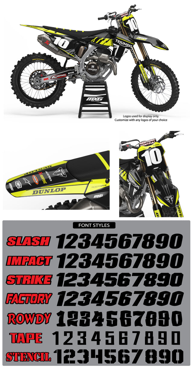 Triumph Semi-custom Graphics – MX Graphics