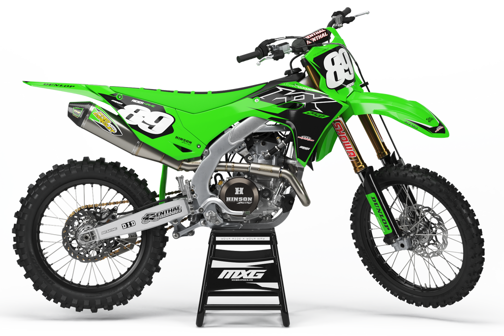 Kawasaki Works Graphic Kit – MX Graphics