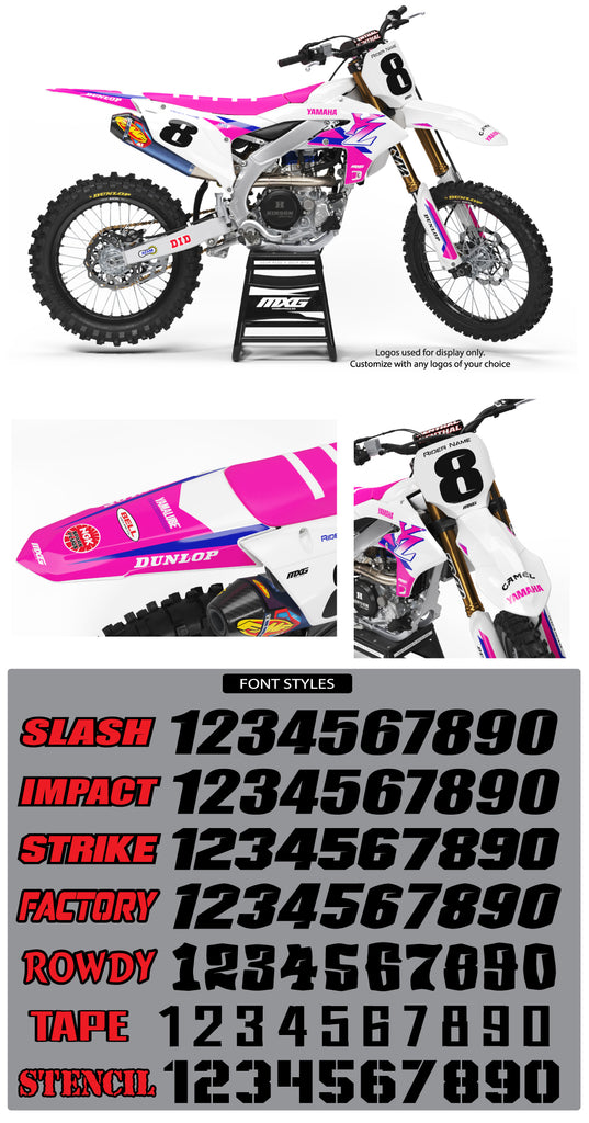 Yamaha Retro 92 Graphic Kit – MX Graphics