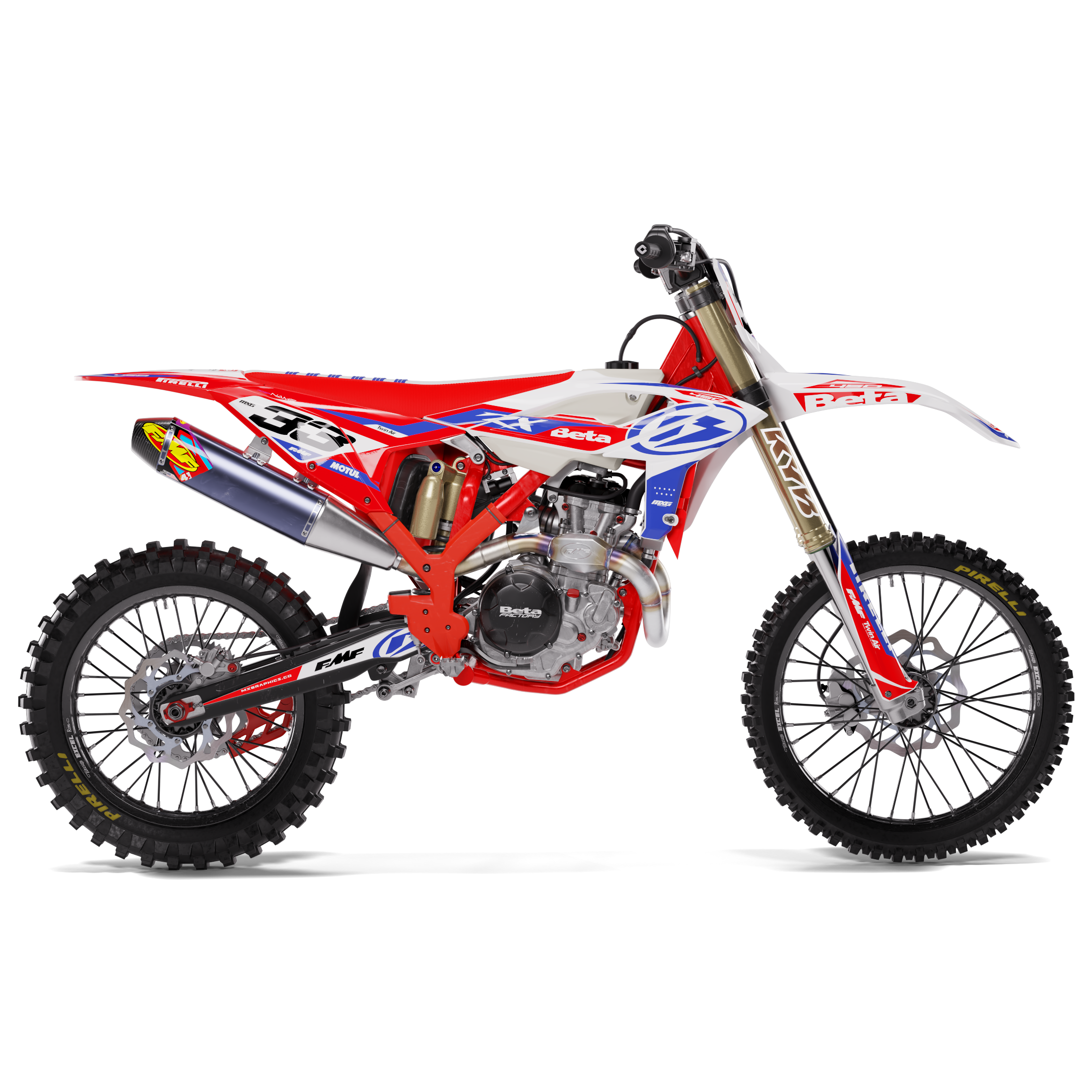 Beta Race Graphic Kit – MX Graphics