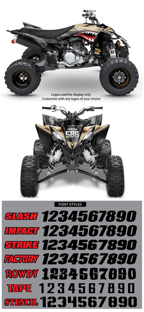 Yamaha ATV Bomber Graphic Kit – MX Graphics
