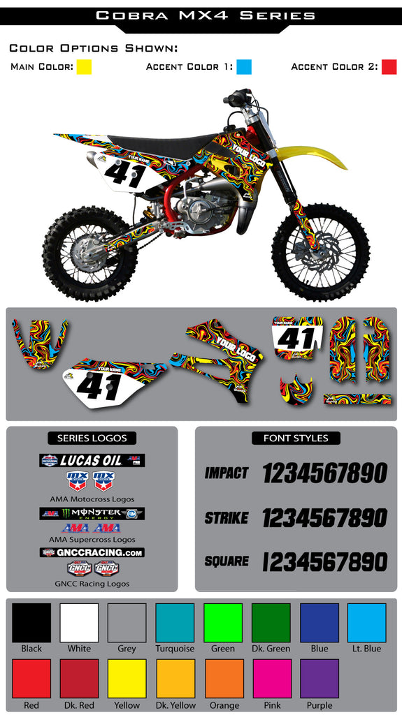 Cobra MX4 Graphic Kit – MX Graphics
