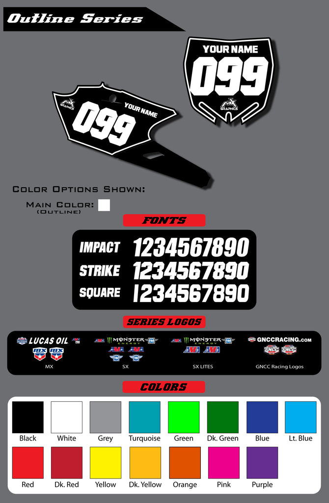 Yamaha Outline Series Backgrounds – MX Graphics