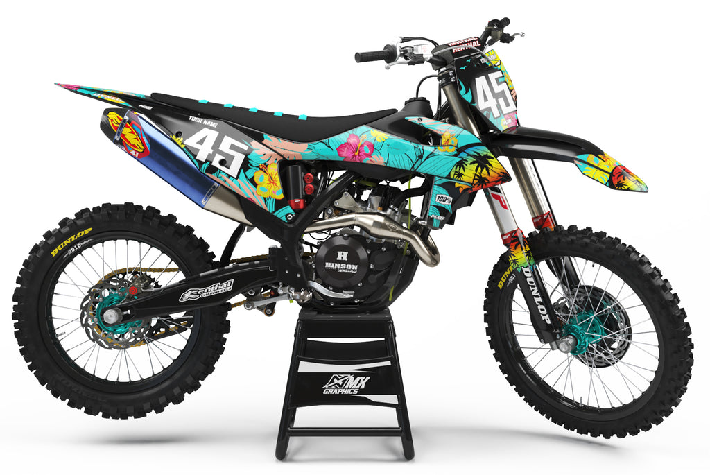 Tropical Graphic Kit for KTM – MX Graphics