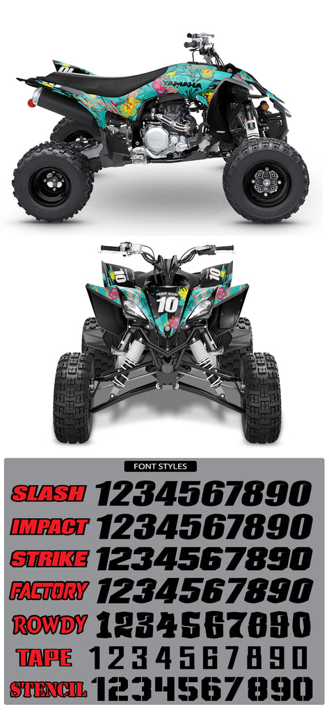 Yamaha ATV Tropical Graphic Kit – MX Graphics